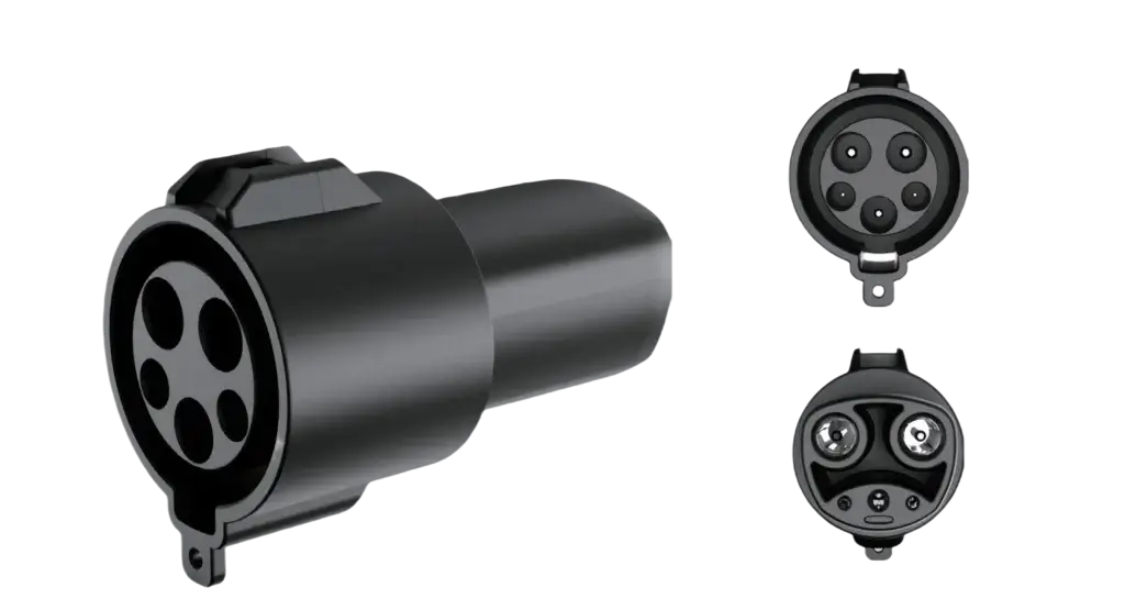 J1772 (Type 1) to NACS AC EV Charging Adapter - Mekel